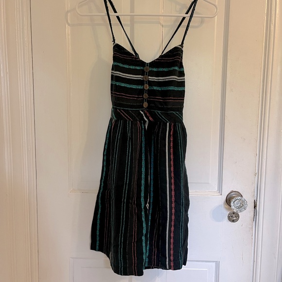 Roxy | Dresses | Roxy Beach Dress Black Womens S | Poshmark